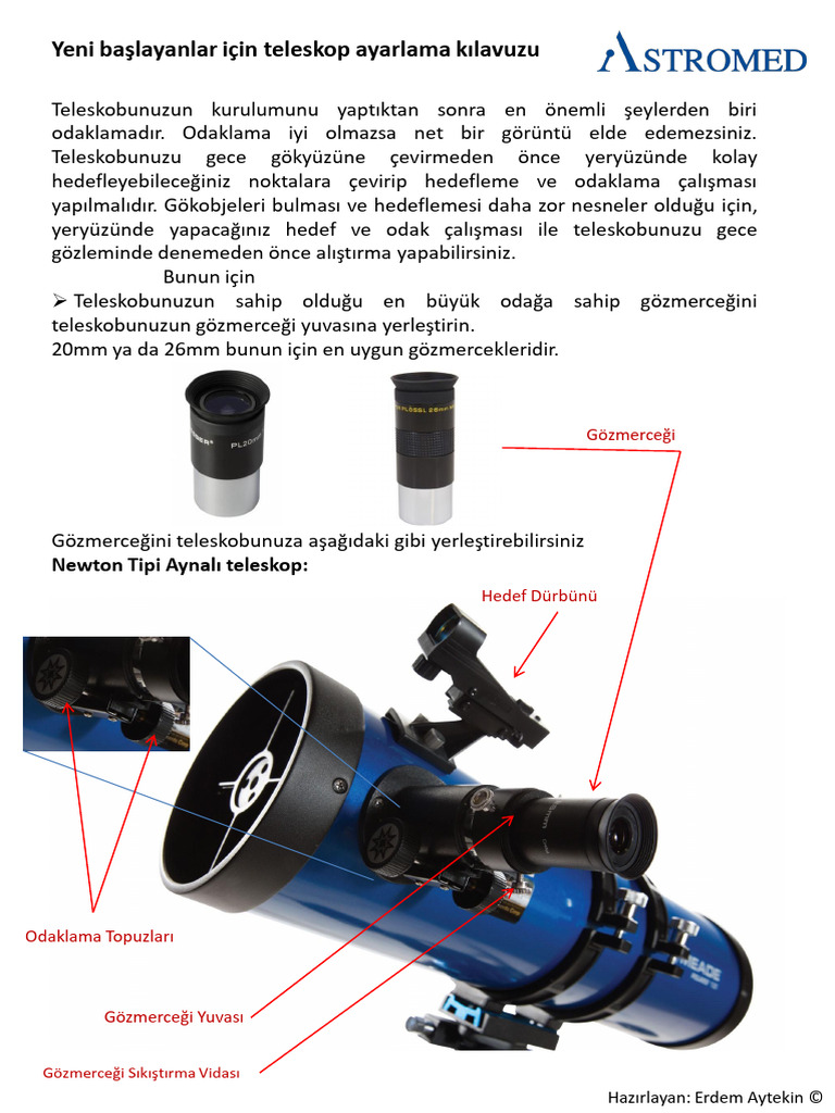 Teleskop Baslangic Kilavuzu | PDF