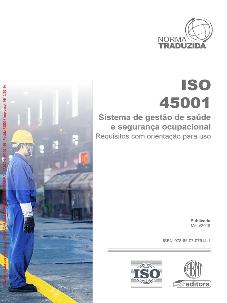 Iso 45001 - 2018 | PDF
