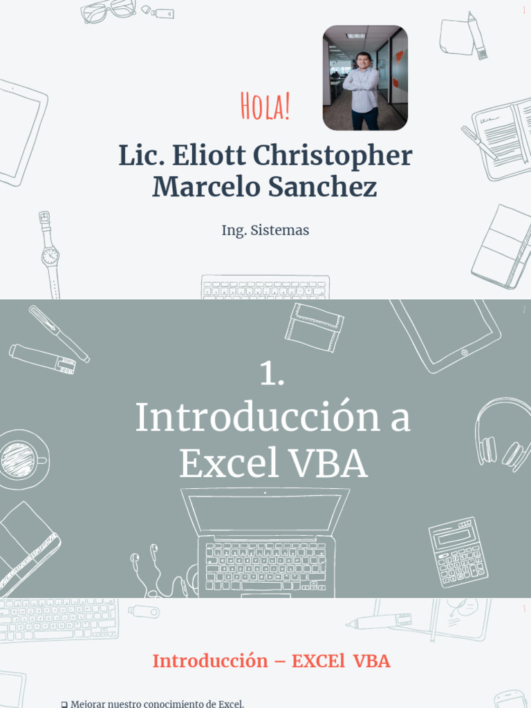 Instroduccion Macro Vba Pdf Microsoft Excel Visual Basic Para Aplicaciones