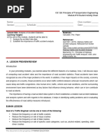 Traffic Stream Parameters and Formulas | PDF | Traffic | Speed