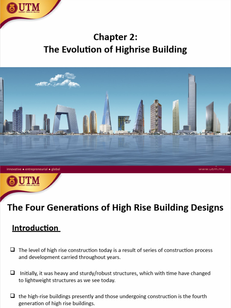Evolution of High-Rise Building Design | PDF | Wall | Building Engineering