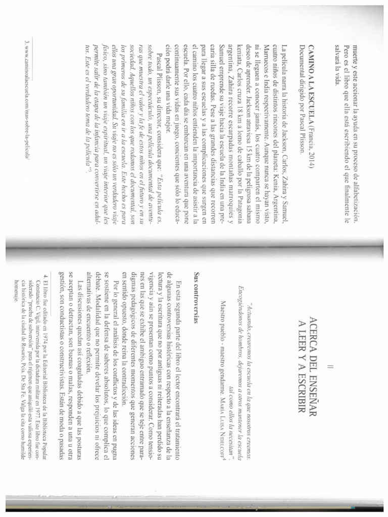 Borsani, M.J. Acerca del enseñar a leer y escribir | PDF