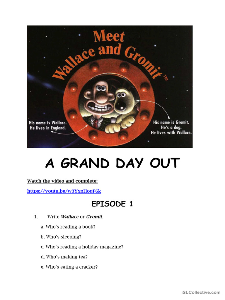 A Grand Day Out | PDF