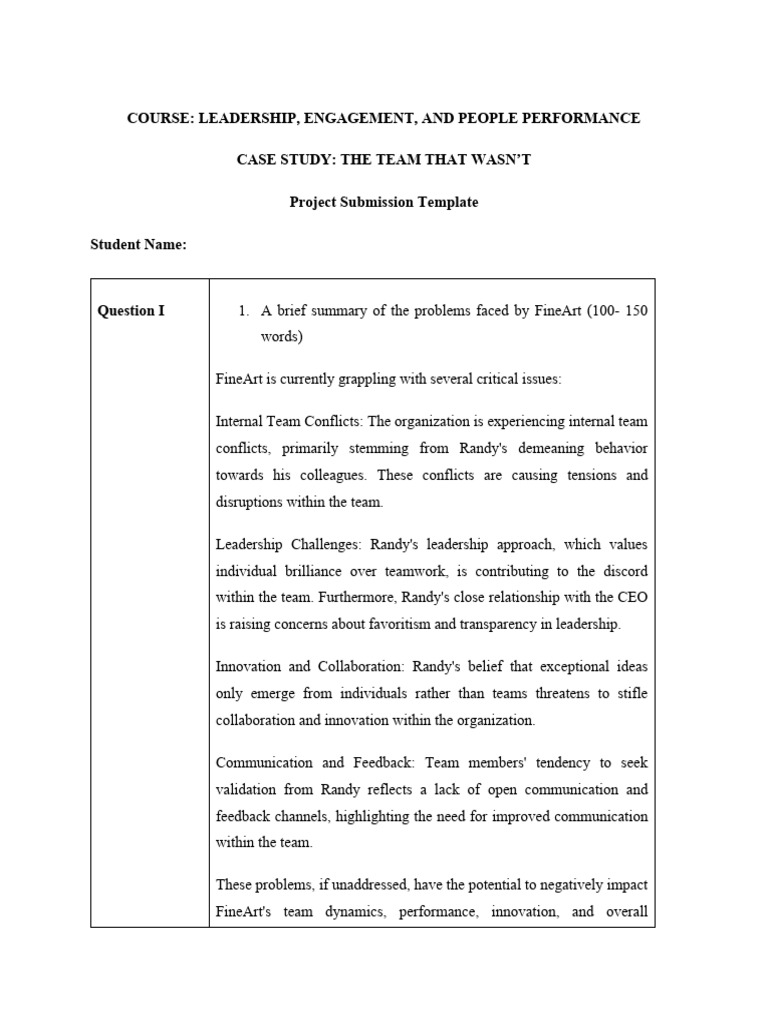 Final Project Submission Template (New) | PDF | Motivational | Motivation