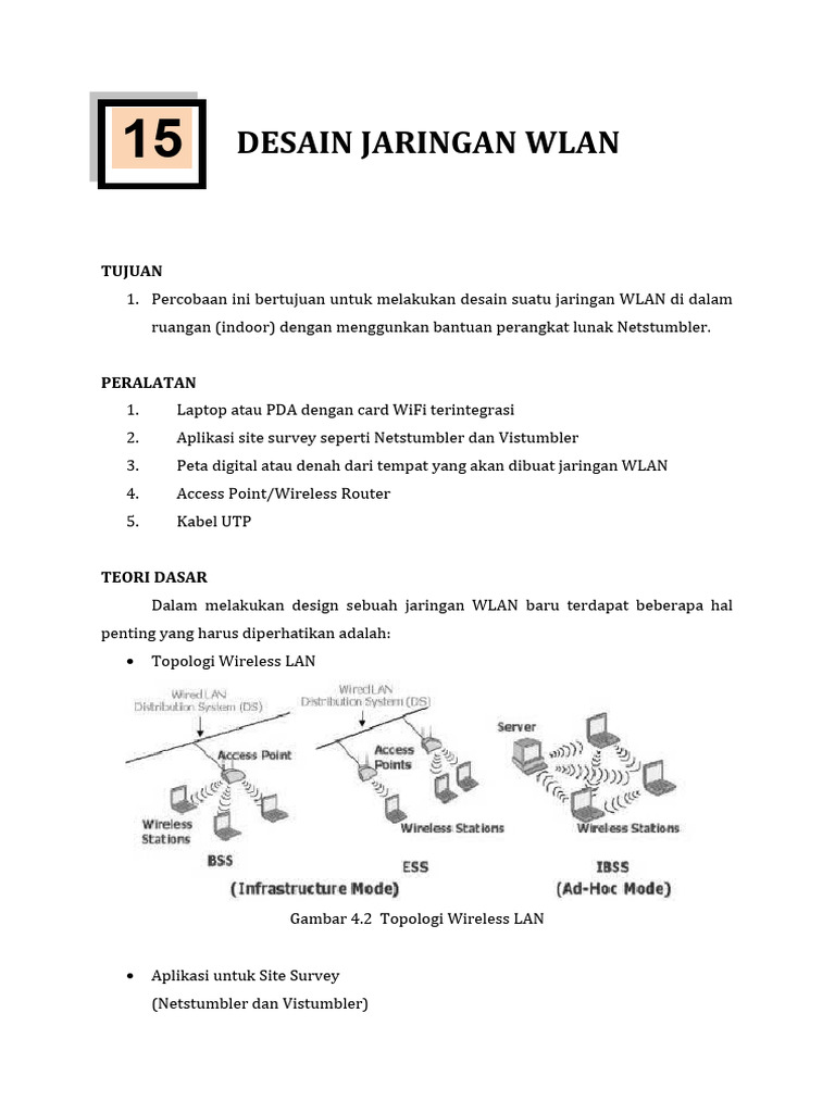 Desain Jaringan Wlan | PDF
