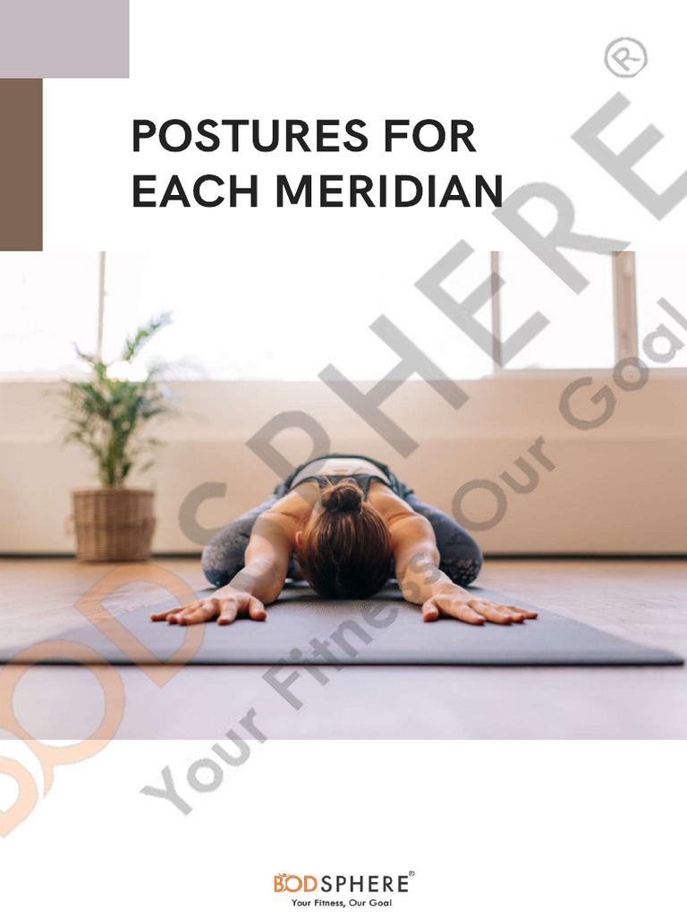 Postures For Each Meridian | PDF | Meridian (Chinese Medicine) | Medical Specialties