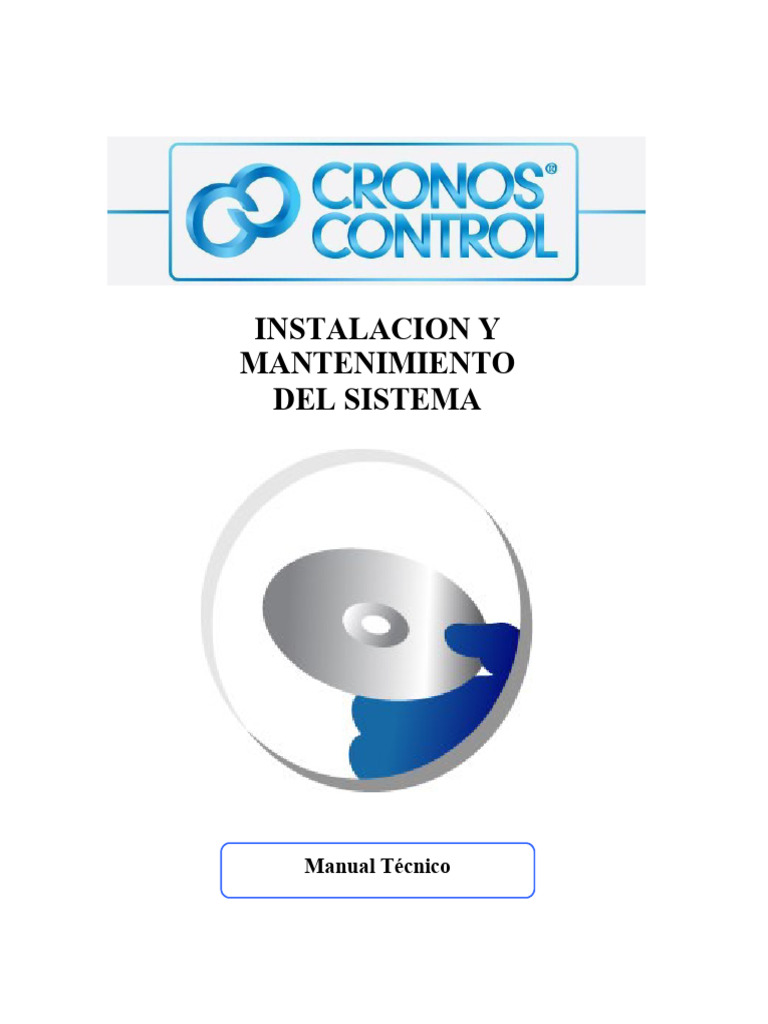 Cronos Control - Instalacion y Mantenimiento | PDF