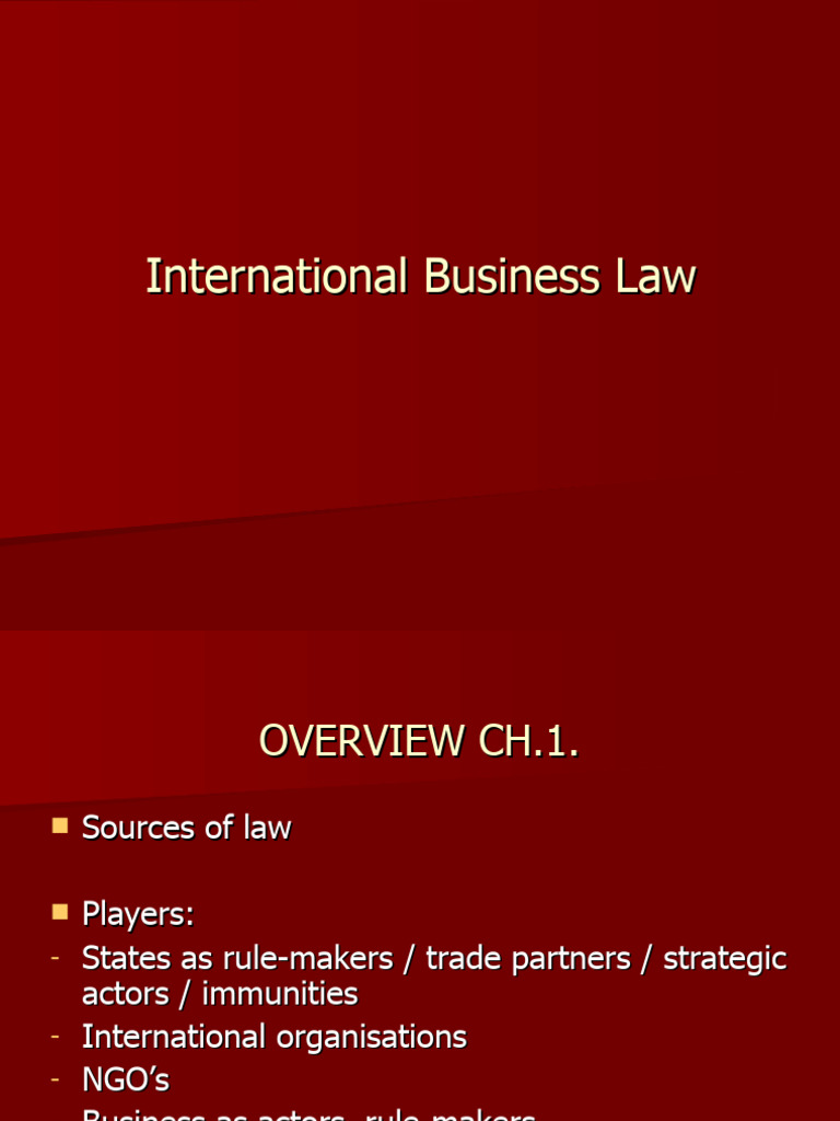 BS Law | PDF