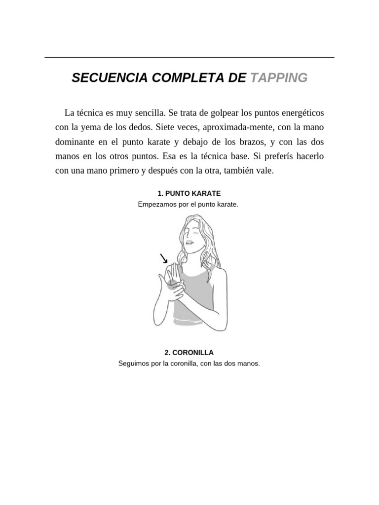 A Todo Tapping - Secuencia Completa de Tapping | PDF