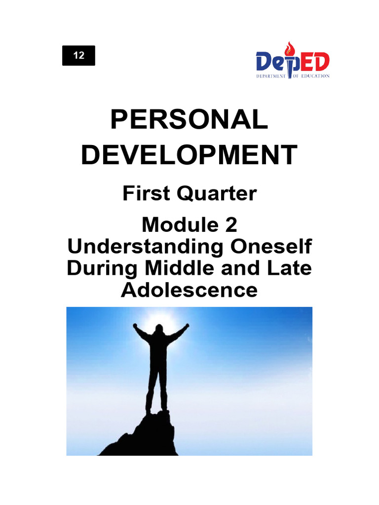 Per Dev Module 2 | PDF | Habits | Disciplines