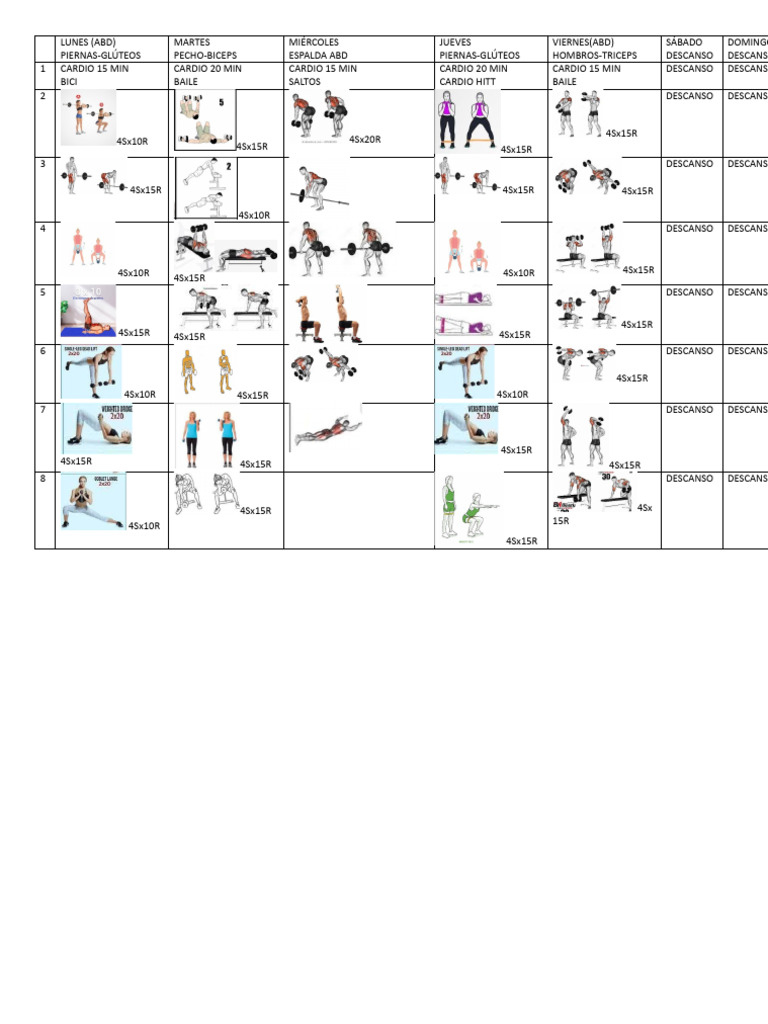 Ejercicios MES 1 | PDF