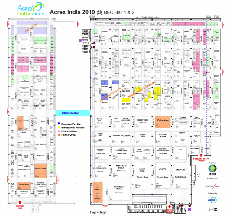 ACREX 2019 - Hall Layouts | PDF