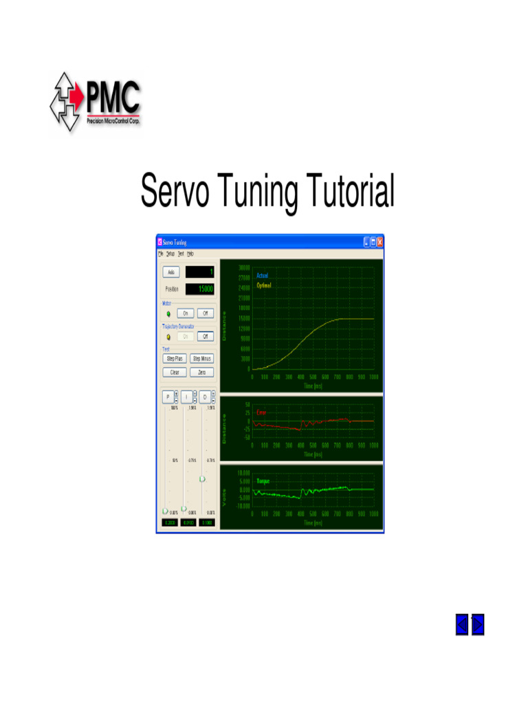 Servo Tuning Tutorial | PDF | Servomechanism | Control Theory