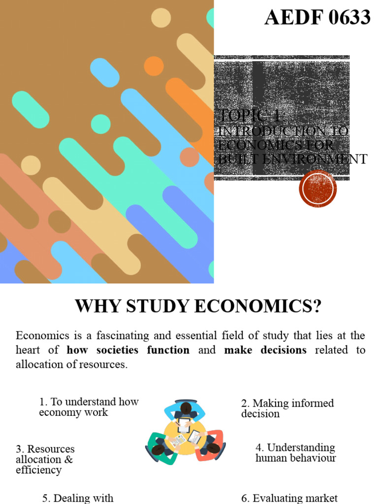 Topic 1 Intro To Economics 2023 2024 | PDF | Economics | Goods