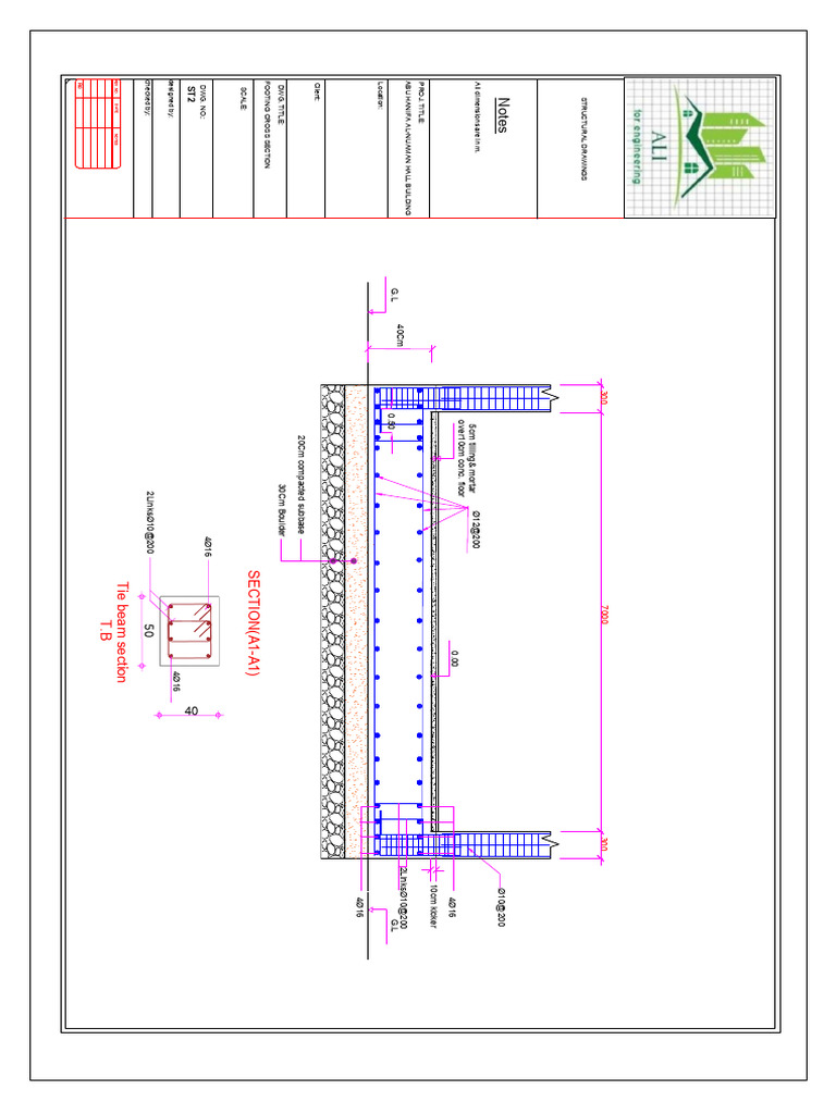 Foundation Cross Section-3 | PDF