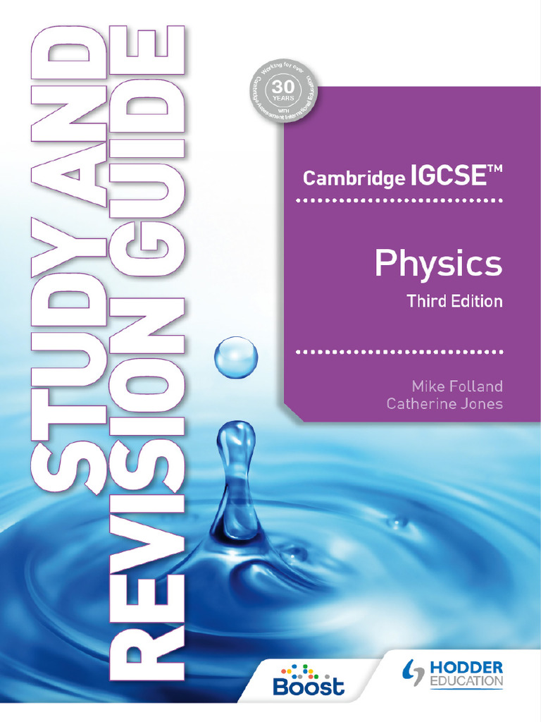 Cambridge Igcse Physics Study and Revision Guide Third Edition | PDF ...