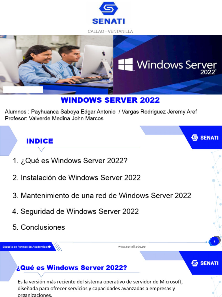 Guía de Windows Server 2022 PDF | PDF | Microsoft Windows | Malware