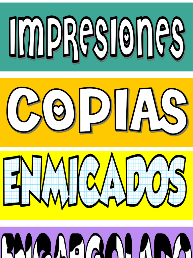 LETREROS | PDF