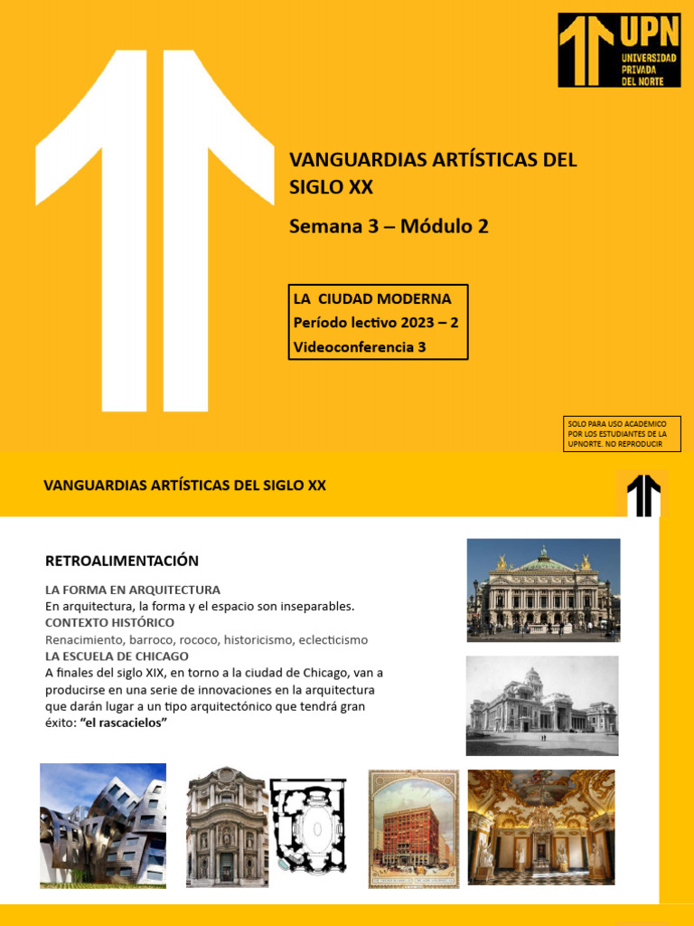 Semana 3 - Presentación - Vanguardias Artísticas Del Siglo XX Modulo 2 - LCM 2023-1 | PDF