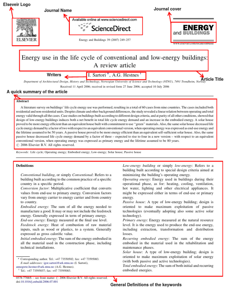 Article Life-Cyle-Energy Enb | PDF | Life Cycle Assessment | Building ...