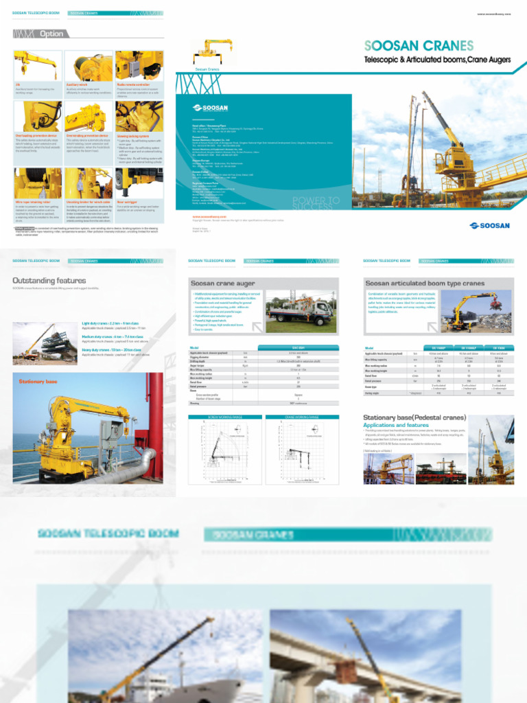 PT-Airindo-Sakti SOOSAN TelescopicCranes Brochure MV | PDF