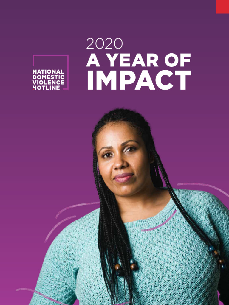 Hotline EOY Impact Report 2020 FINAL | PDF | Violence | Domestic Violence