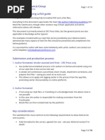 Final Submission Checklist | PDF | Publishing | Written Communication