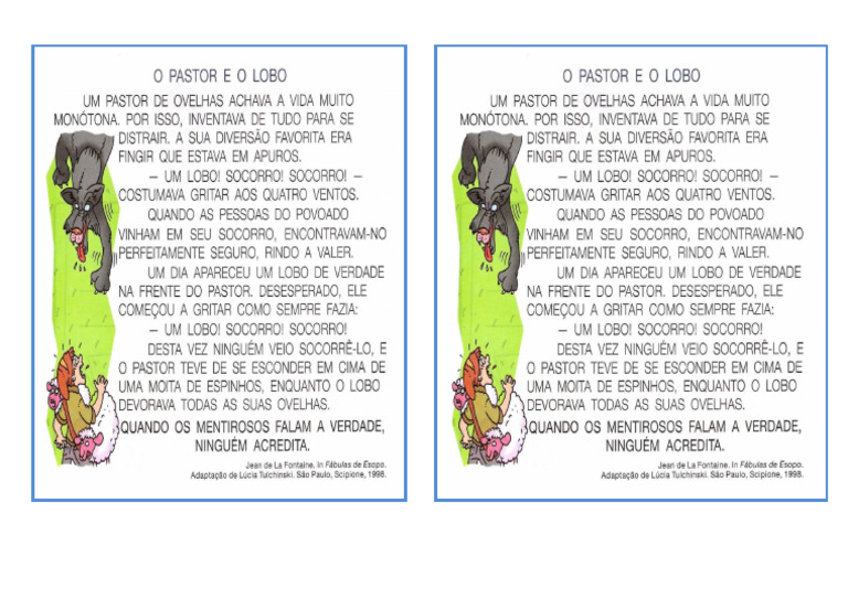 O Pastor e o Lobo | PDF