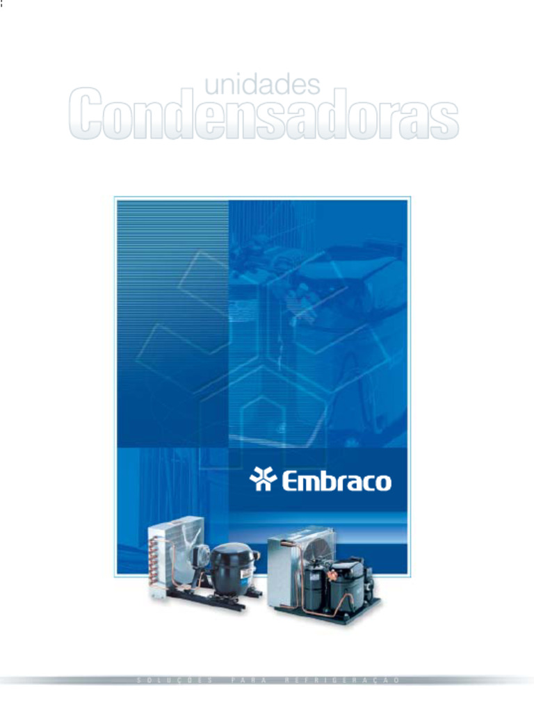 Unidades Condensadoras Embraco | PDF | Gases | Engenharia Eletromecânica