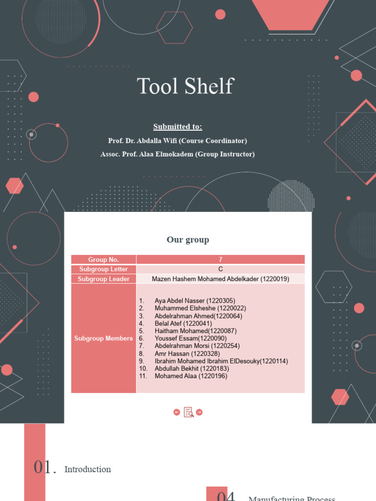 Tool Rack Design and Manufacturing Guide | PDF | Sheet Metal | Screw