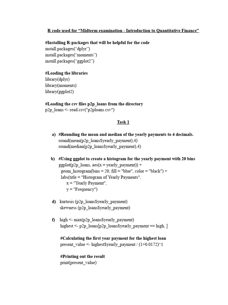 R Codes | PDF | Computer Programming | Computing