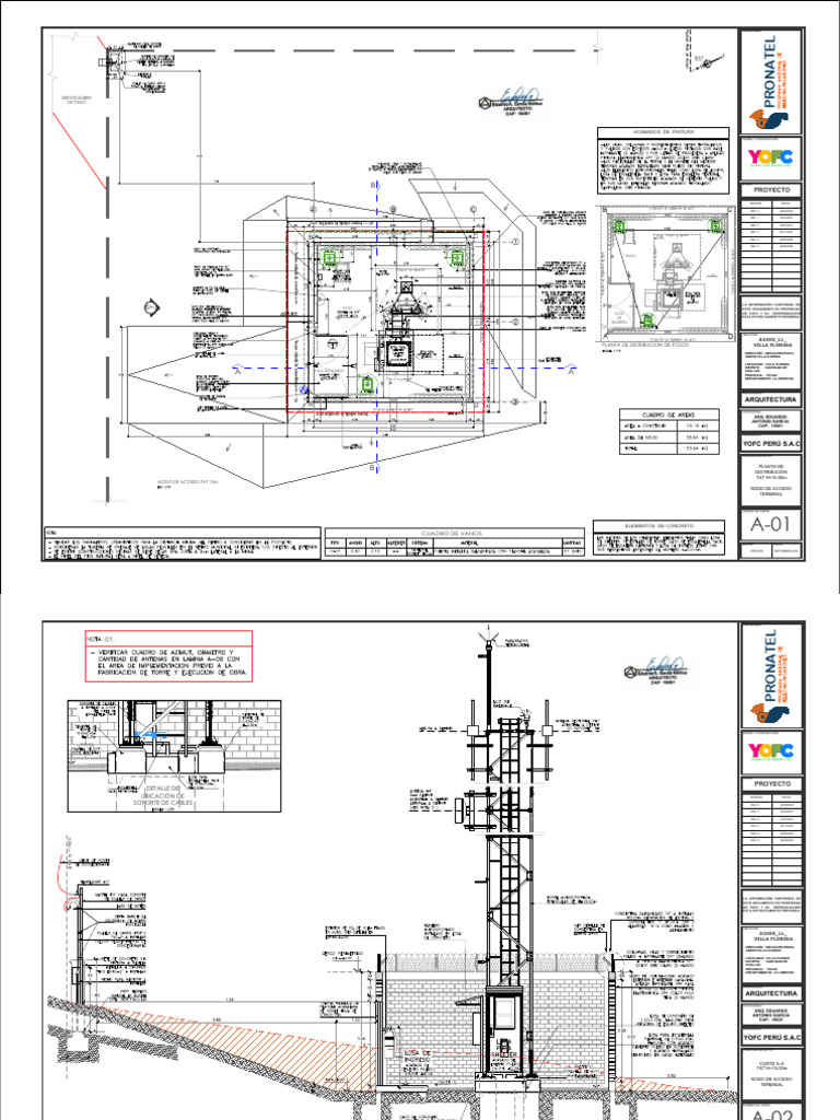 A3450 LL Villa Florida Arquitectura Tat15-T1 A01-A06 | PDF