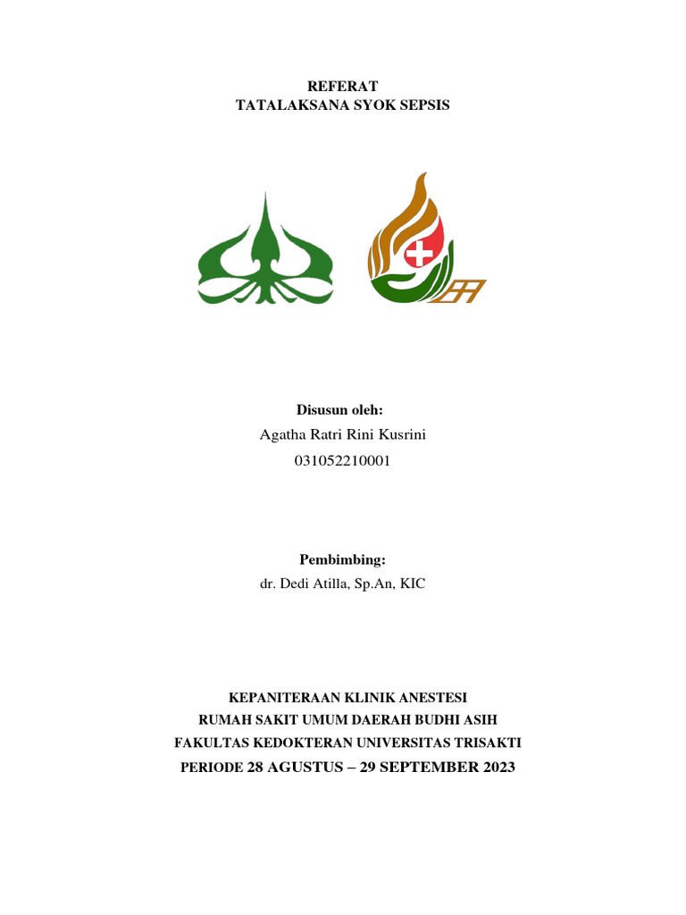 Tatalaksana Syok Sepsis | PDF