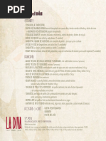 Menu Saona | PDF | pesto | Postres