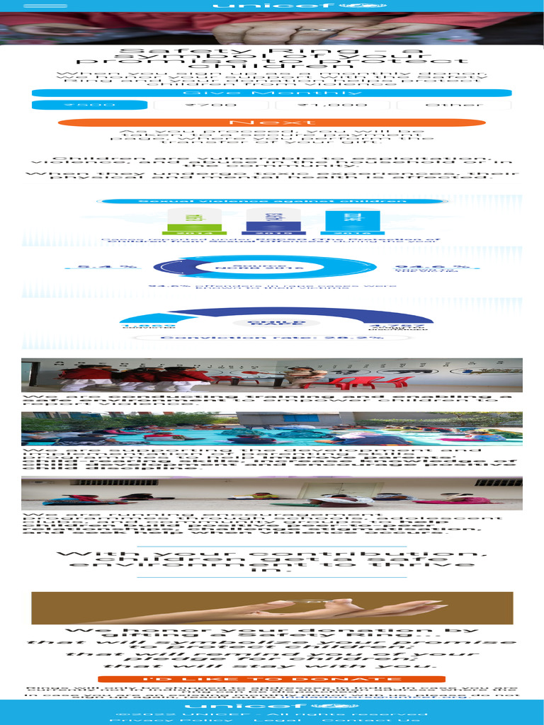 Safety Ring - A Symbol of Your Promise To Protect Children UNICEF ...