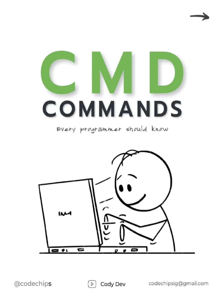 CMD Commands That Every Programmer Must Know | PDF