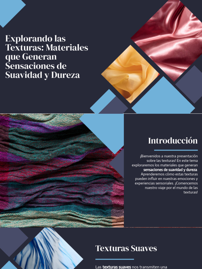 Explorando Texturas: Suavidad y Dureza | PDF