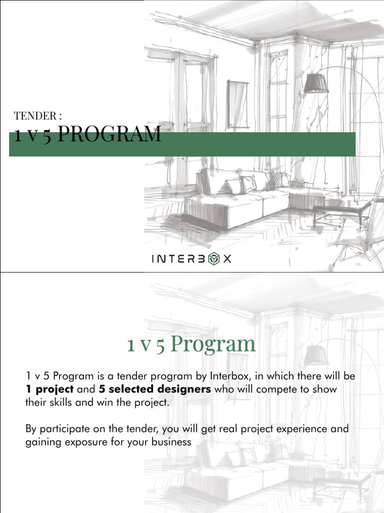 Tender Program Interbox | PDF
