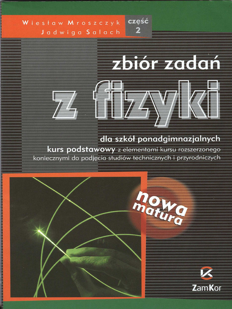 Zbior Zadan Z Fizyki 2 Zamkor | PDF
