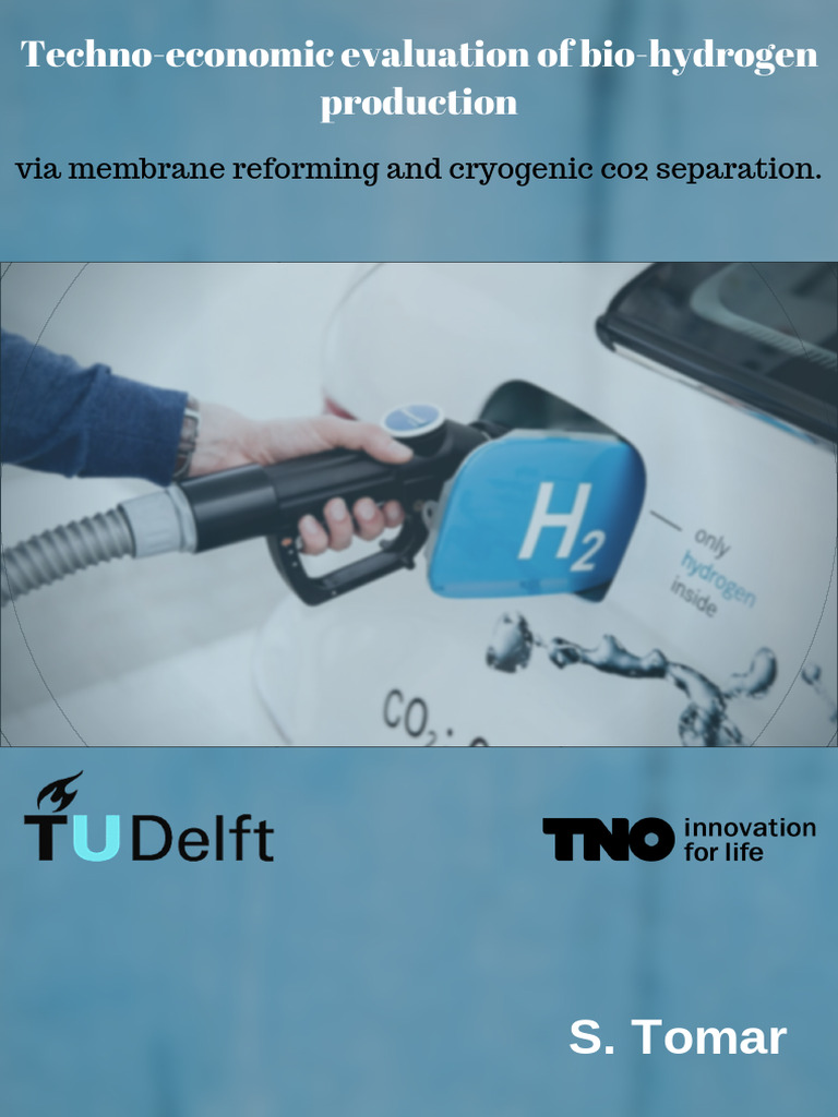 Techno Economic Evaluation of Bio Hydrogen Production | PDF | Biogas | Membrane