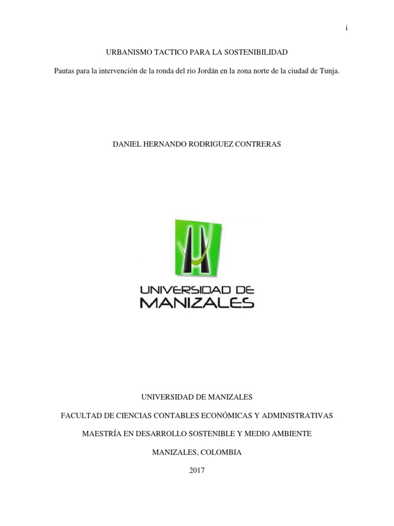 Rodriguez Contreras Daniel Hernando 2018 | PDF | Entorno natural ...