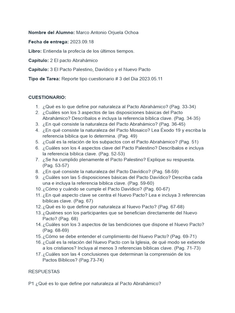 Orjuela Marco Tarea3 | PDF | Abrahán | David