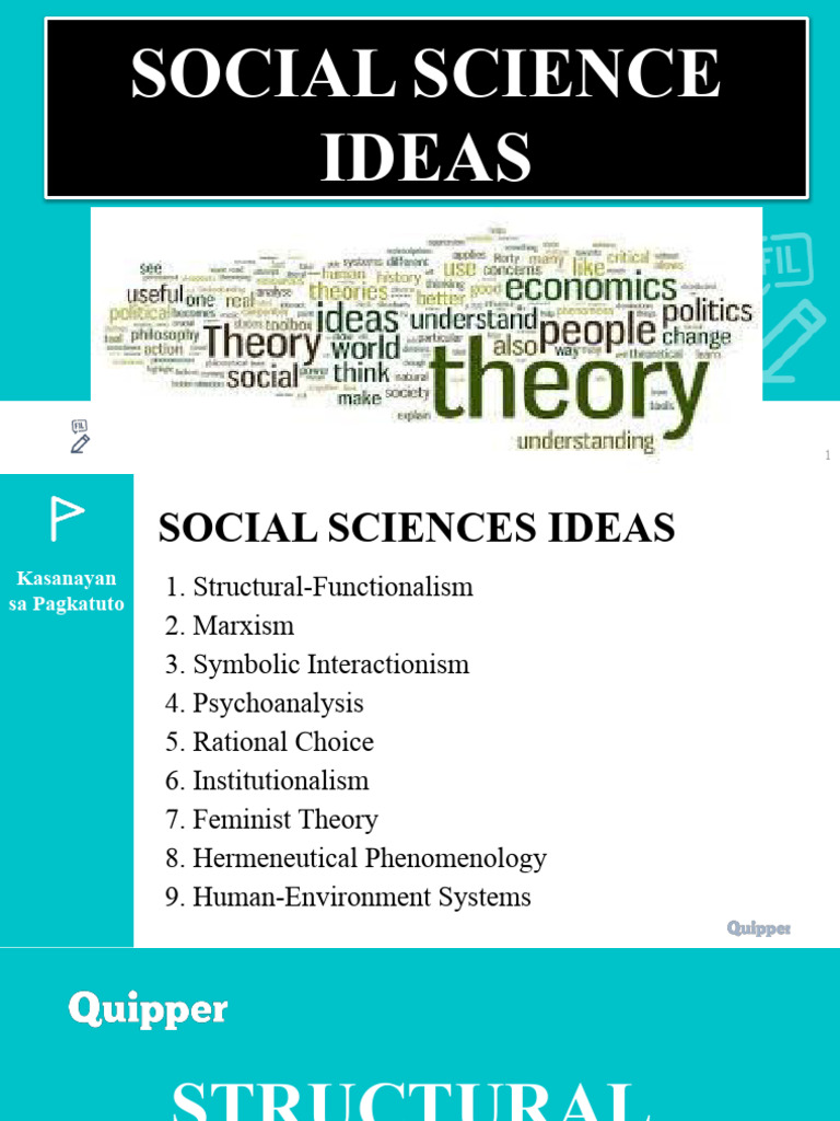 Diss Lesson 2.1 Structural Functionalism | PDF | Behavioural Sciences ...