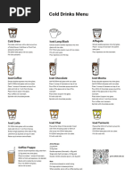 Barista Checklist | PDF