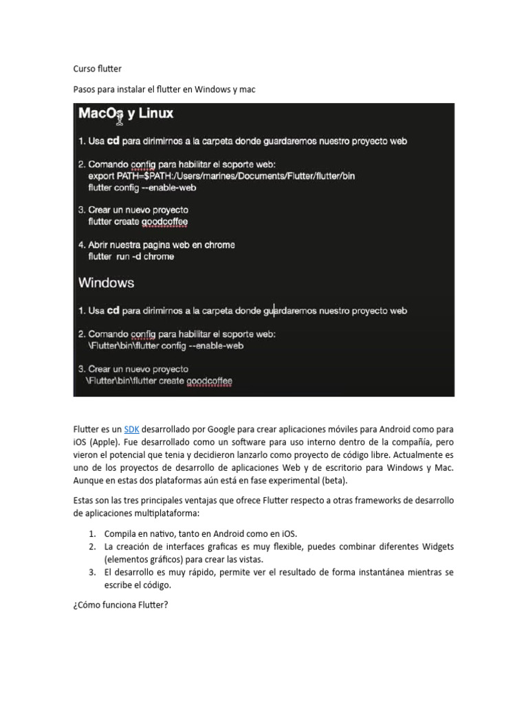 Curso Flutter | PDF | Java (lenguaje de programación) | Lenguaje de ... Curso Flutter | PDF | Java (lenguaje de programación) | Lenguaje de ...