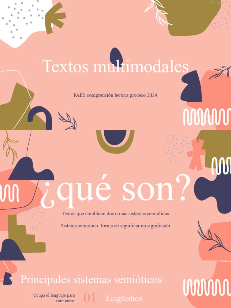 Textos Multimodales (PAES Comprensión Lectora) | PDF