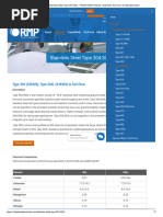 Astm A240 Type 304 Sheet Plate Specifications | PDF | Stainless Steel | Mechanical Engineering
