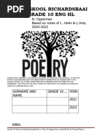 New Boy Poem Grade 8 | PDF | Poetry