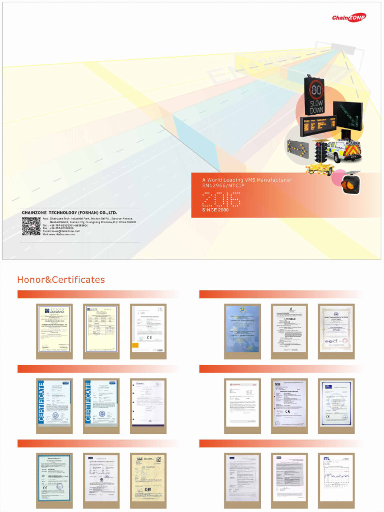 Brochure Chainzone | PDF