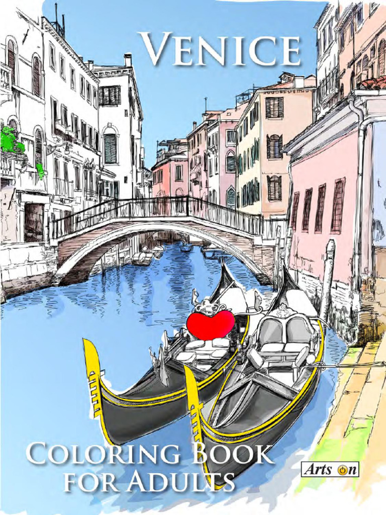 Venice Coloring Book For Adults | PDF